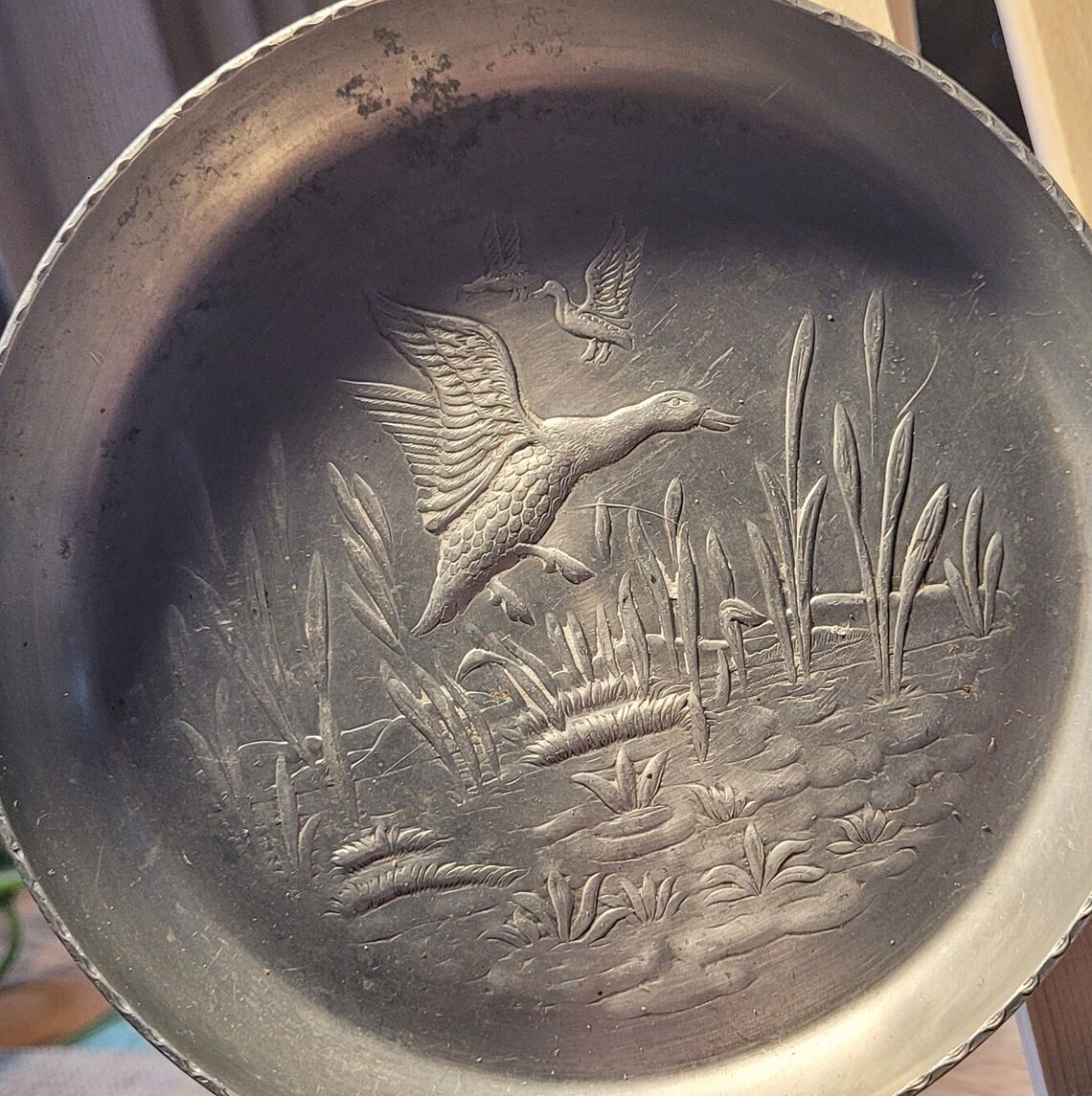Pewter Mallard Duck Dish US Dept. of Interior Migratory Bird - Etsy
