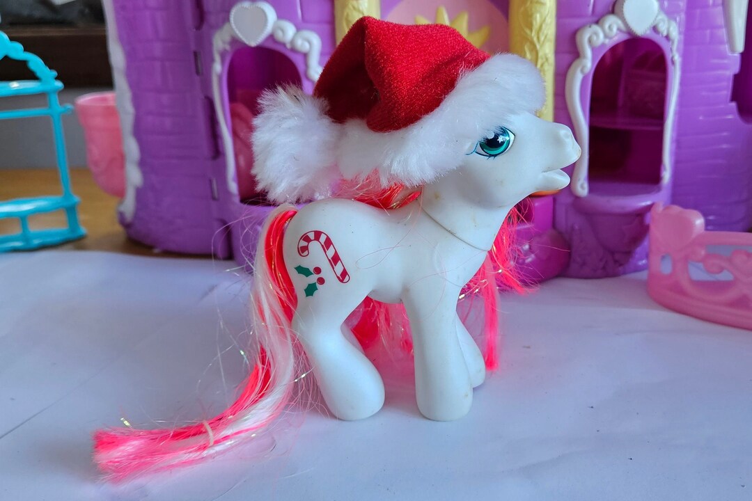 Vintage My Little Pony Candy Cane Christmas Pony Hasbro G2 Winter ...