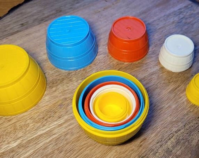 Billie and His Seven Barrels, 1950s by Hilary Page. Educational Toy ...