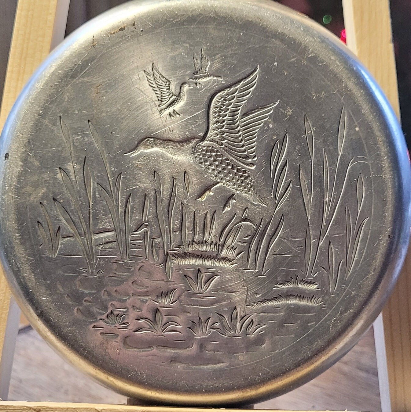 Pewter Mallard Duck Dish US Dept. of Interior Migratory Bird - Etsy