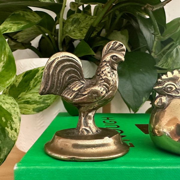 Brass Rooster - Etsy