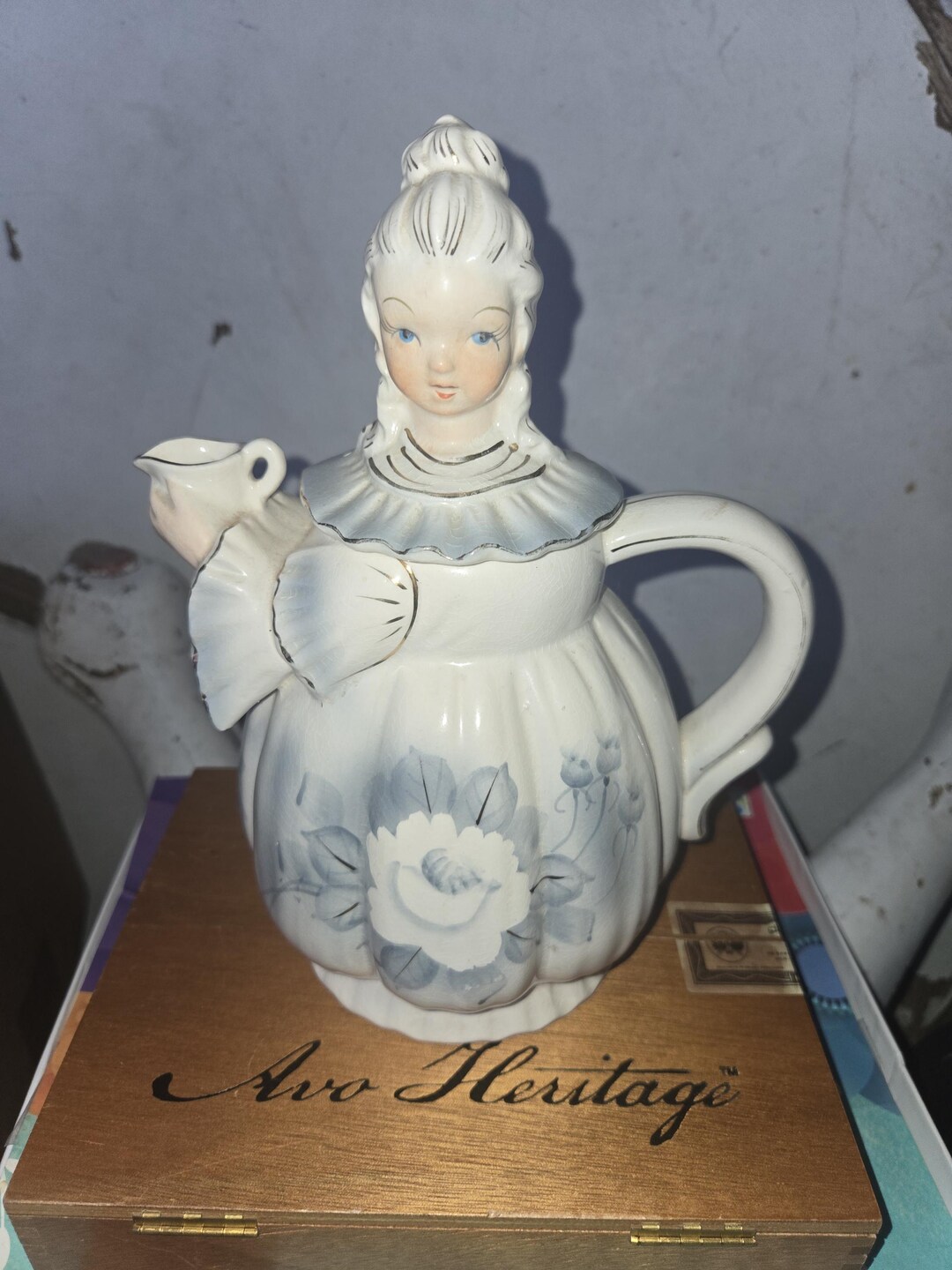 Vintage Teapot Music Box - Etsy