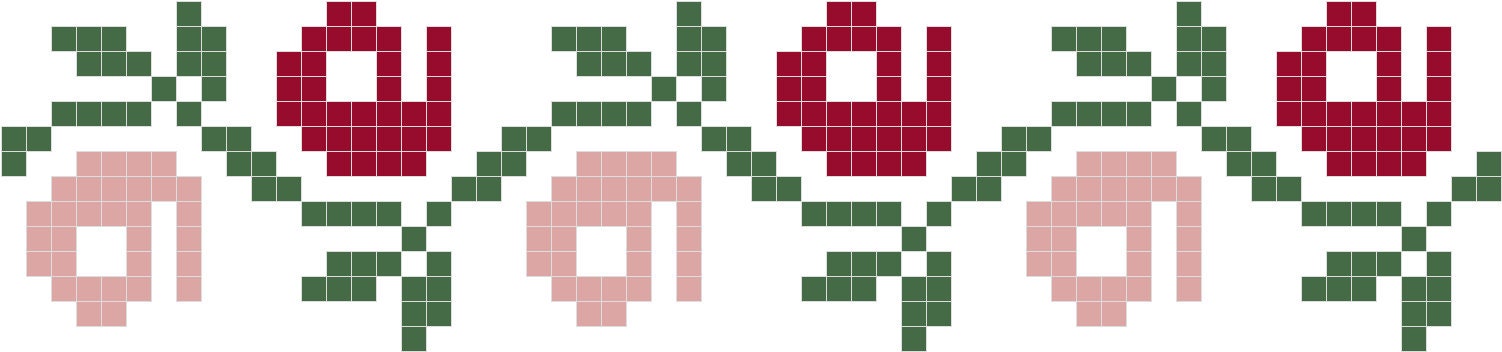 Cross Stitch Pattern for Orange Blossom Nafnouf Yafa Jaffa Palestinian ...