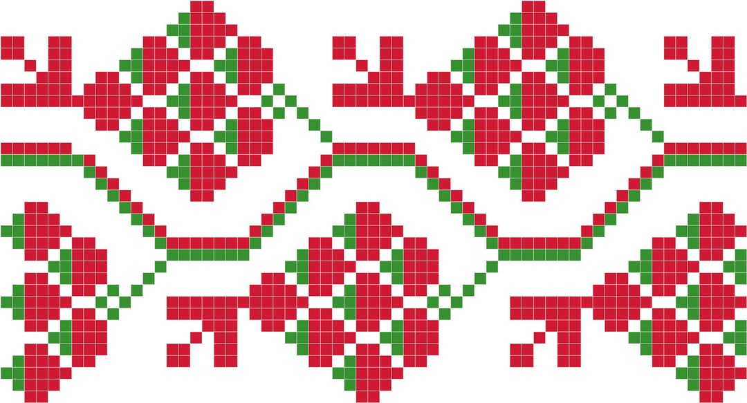 Cross Stitch Pattern for Grape Vine Irq Enab Dawali Palestinian ...