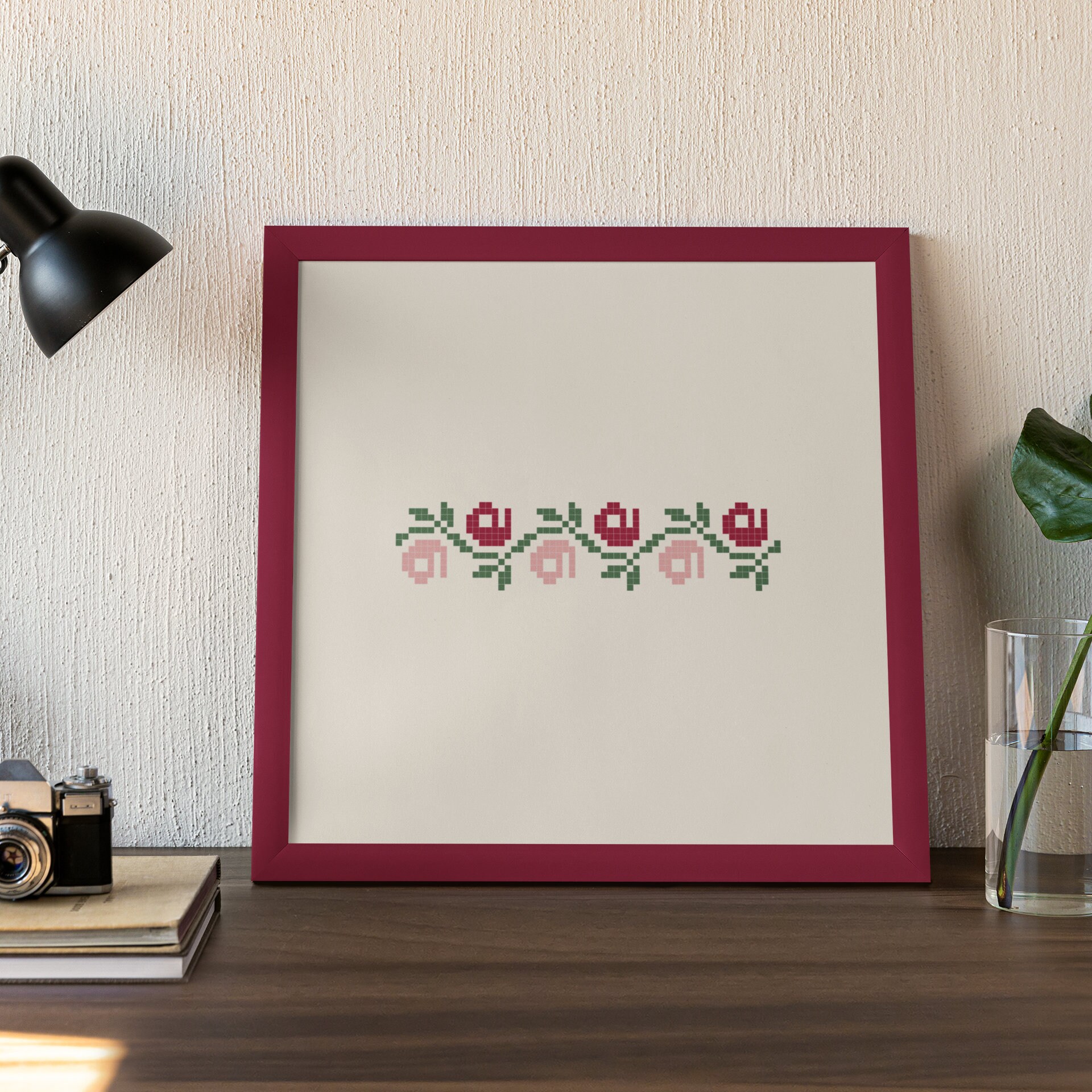 Cross Stitch Pattern for Orange Blossom Nafnouf Yafa Jaffa Palestinian ...