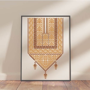 Palestinian Embroidery Motifs KABBA Qabah Pattern Fashion Ramallah City ...
