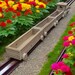 Wooden Train Planter: Outdoor Herb & Flower Carriages - Etsy UK