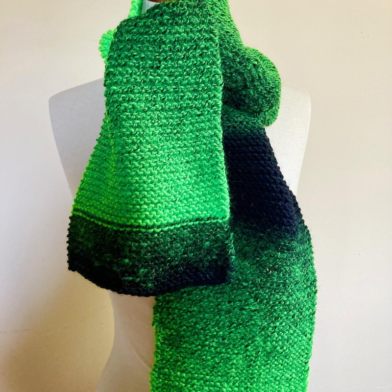 Neon Scarf - Etsy