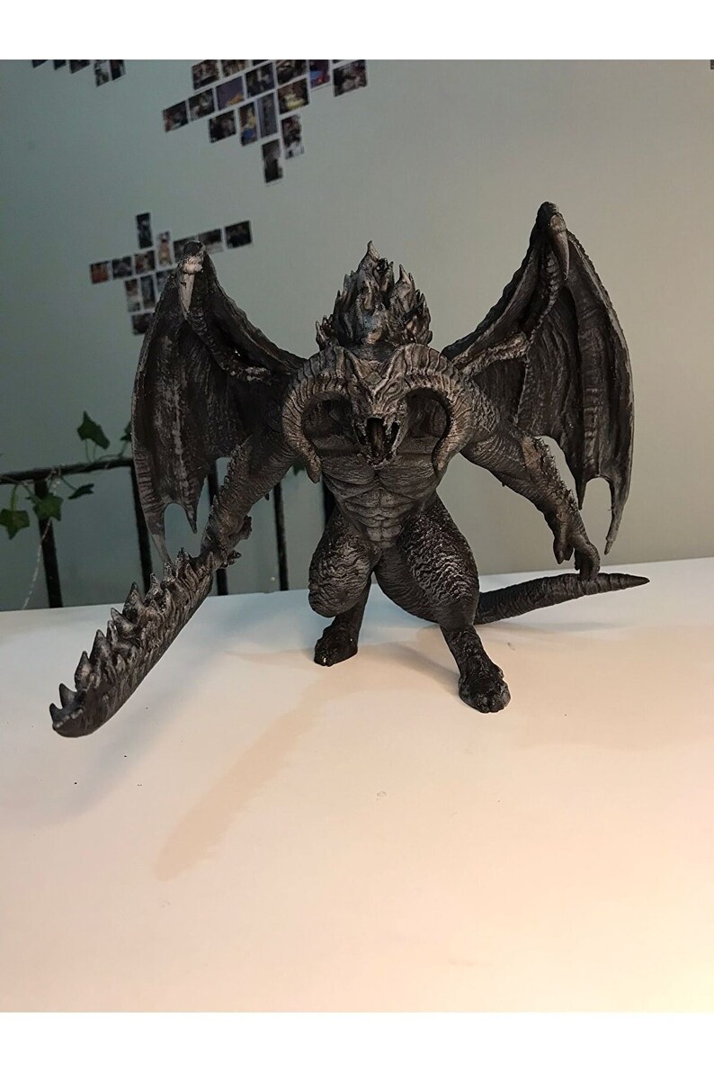 Balrog Figure Biblo Lord of the Rings Tumbled - Etsy