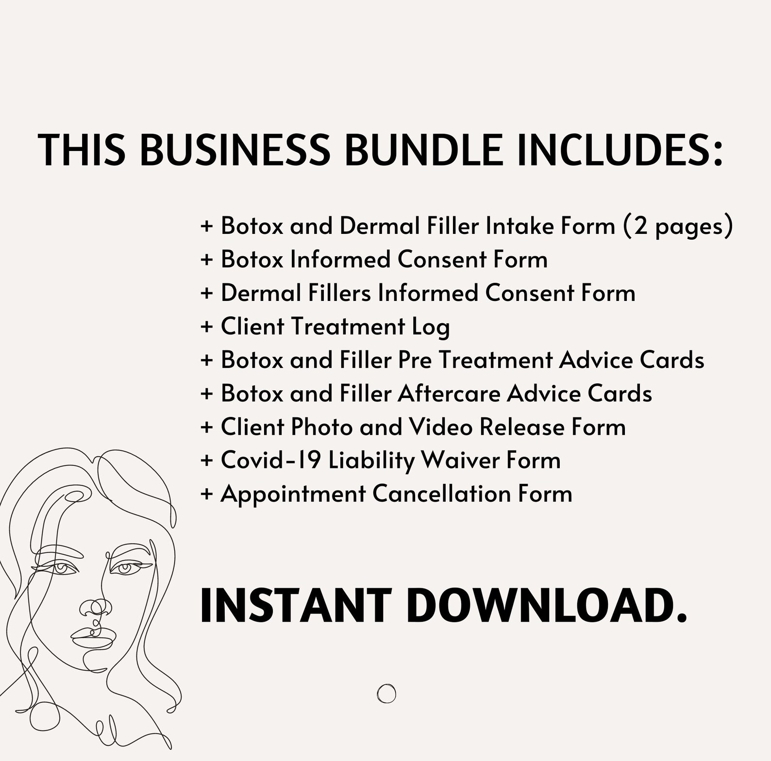 Dermal Filler Consent Forms, Botulinum Toxin Consent Form, Botox ...