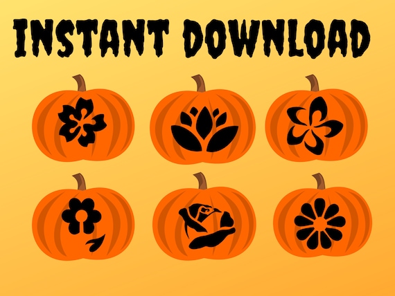 Flower Pumpkin Carving