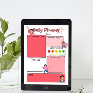 Daily Planner Steven Universe Themed V4.0 Steven - Etsy