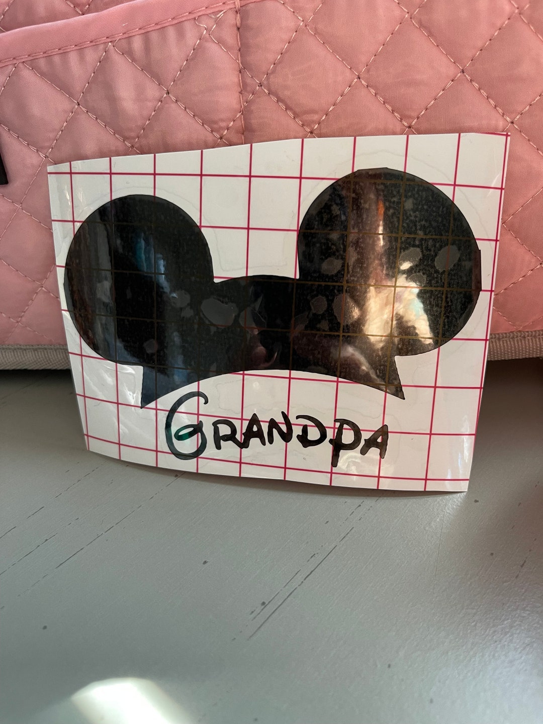 Grandpa Mickey Mouse Ears Disney Family Cute - Etsy