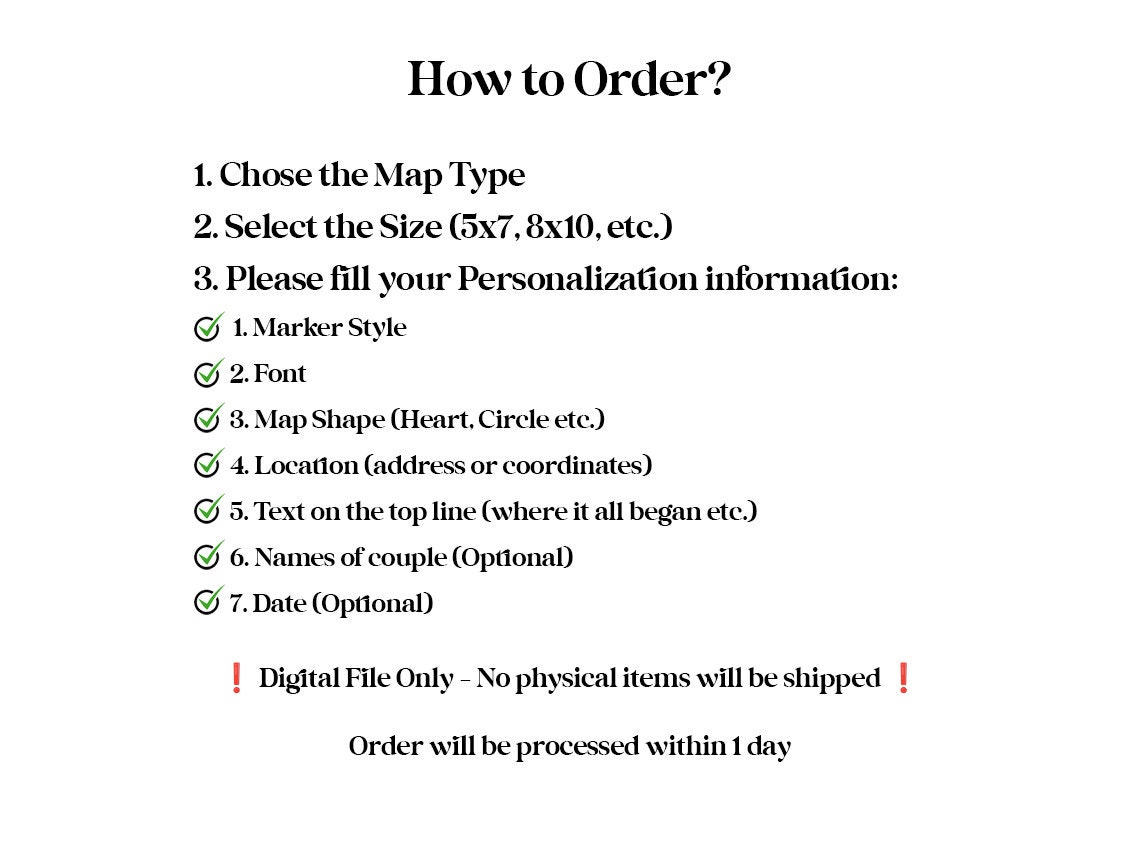 Where We Met Map, Where It All Began, First Date Map, Memory Map ...