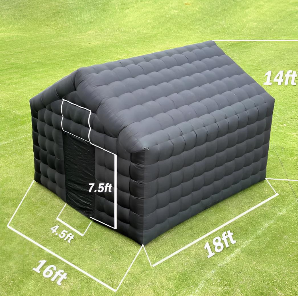 Outdoor Inflatable Night Club Party House Black Inflatable Cube Tent - Etsy
