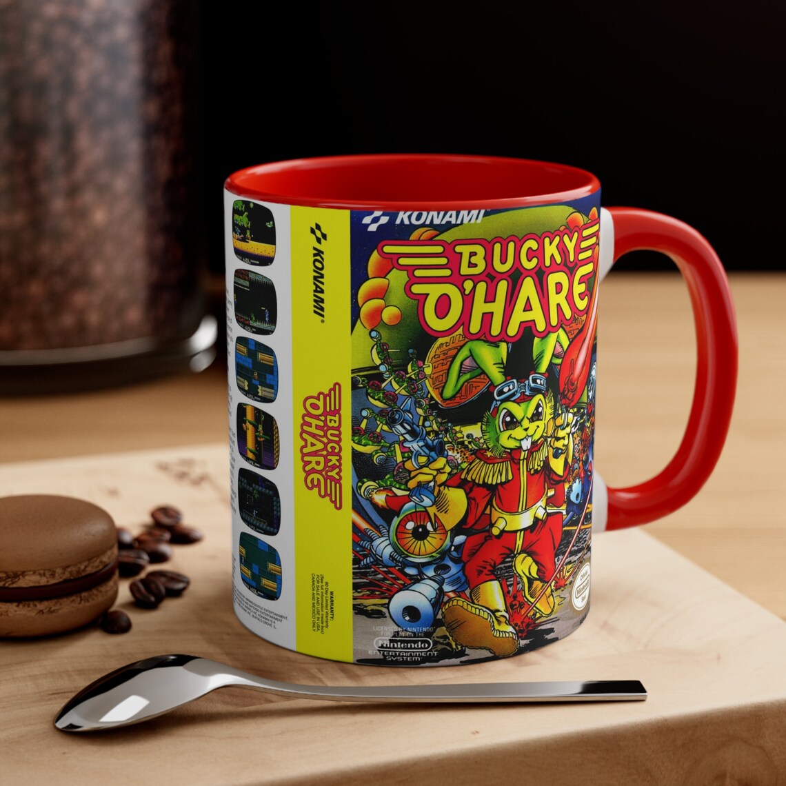 Bucky O'hare Game NES 8 Bit Game Box Cover Famicom Accent - Etsy