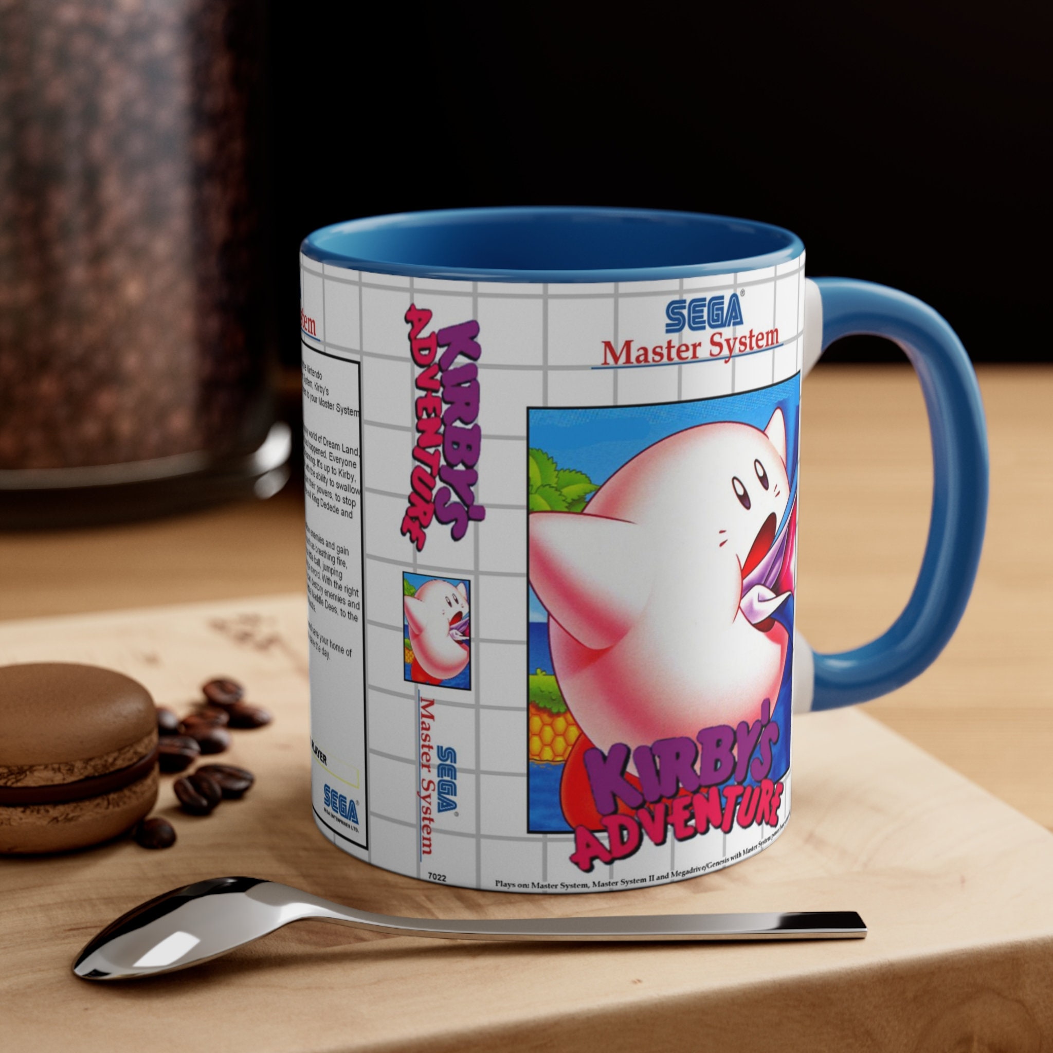 Kirbys Adventure Sega 8 Bit Game Box Cover Famicom Accent - Etsy