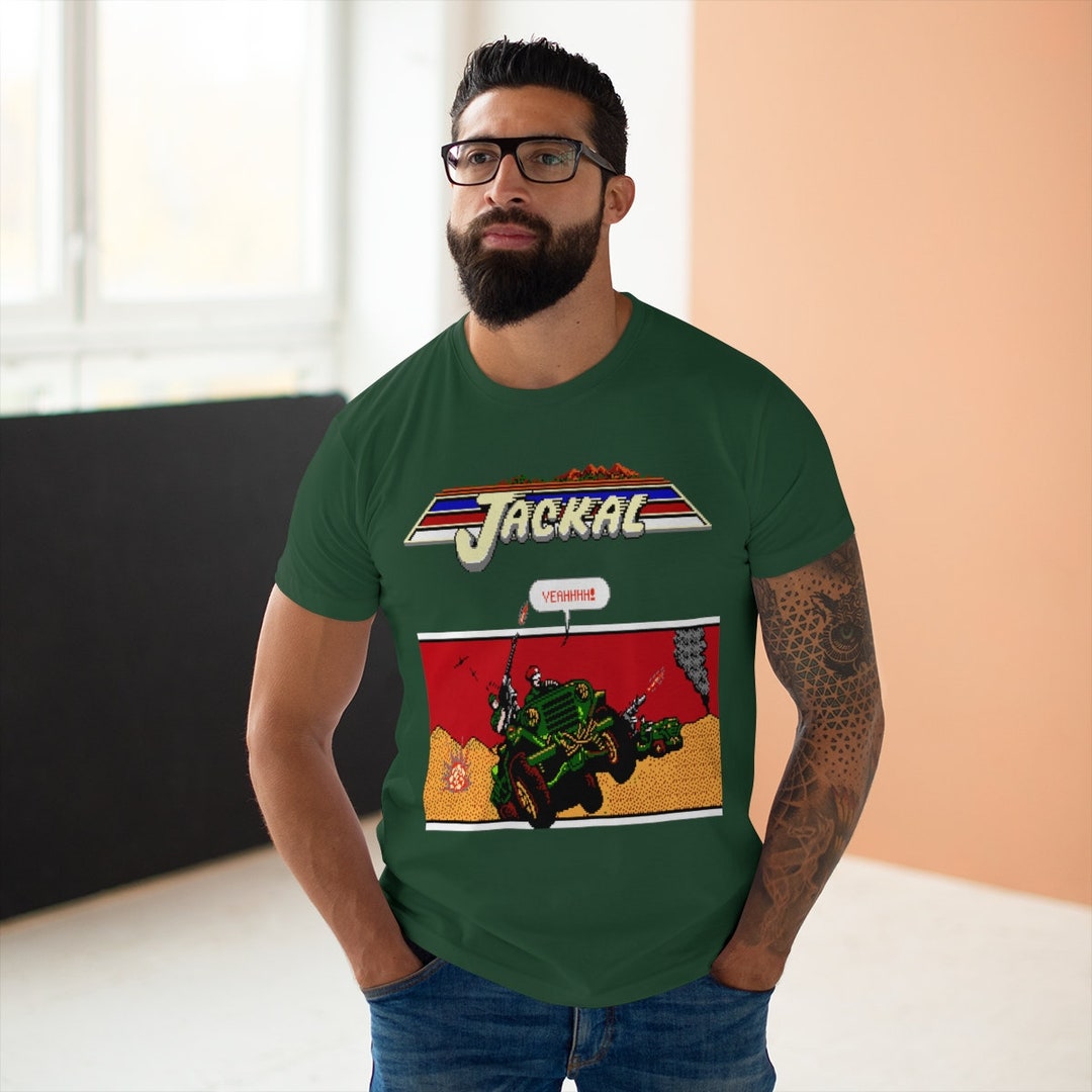 Copy of Jackal Yeah Screen Poster Arcade NES Famicom Game 8 Bit Classic ...