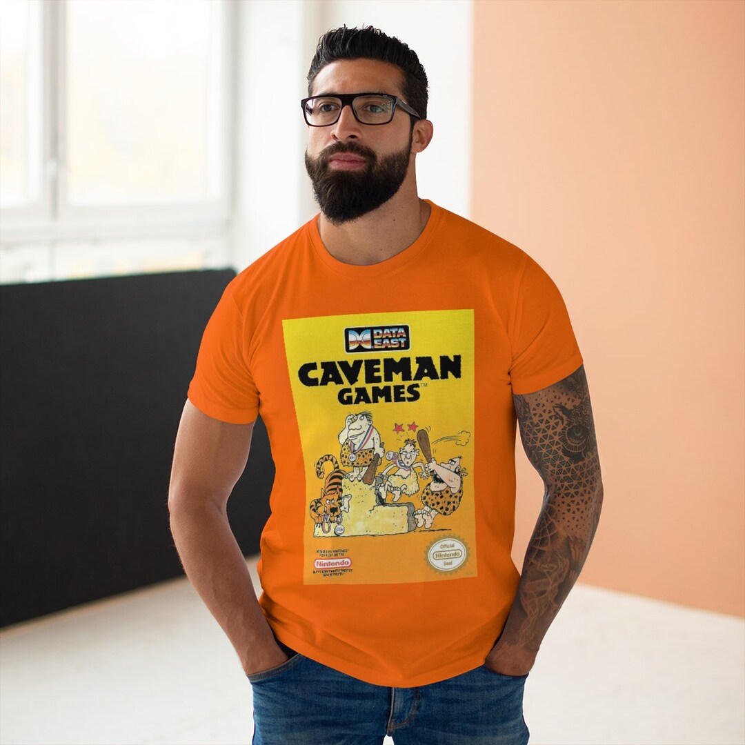 Caveman Games Poster Arcade NES Famicom Game 8 Bit Classic Vintage ...