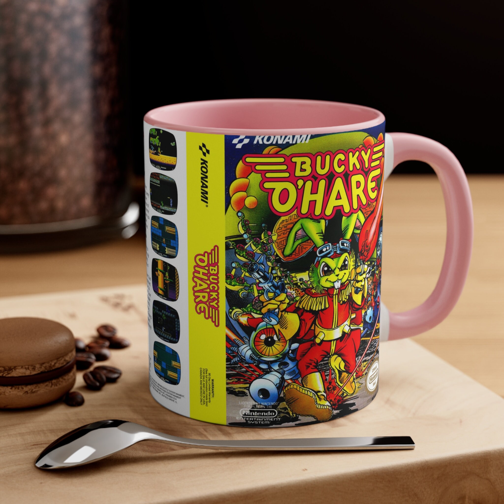 Bucky O'hare Game NES 8 Bit Game Box Cover Famicom Accent - Etsy