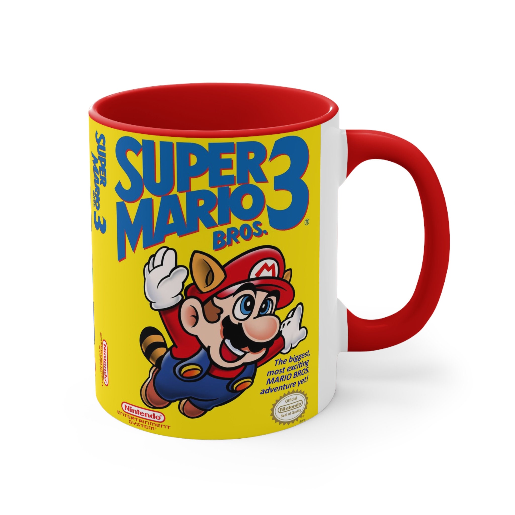 SMB3 S Mario Bros 3 NES 8 Bit Game Box Cover Famicom Accent - Etsy