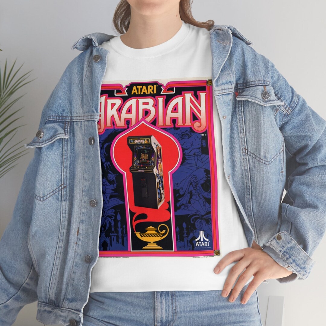 Arabian Atari Arcade Nes Game Screen Poster Box T Shirt - Etsy