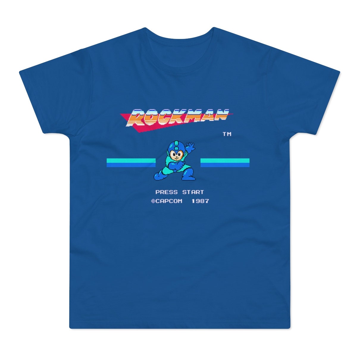Megaman Rockman Start Screen Poster Arcade NES Famicom Game 8 - Etsy