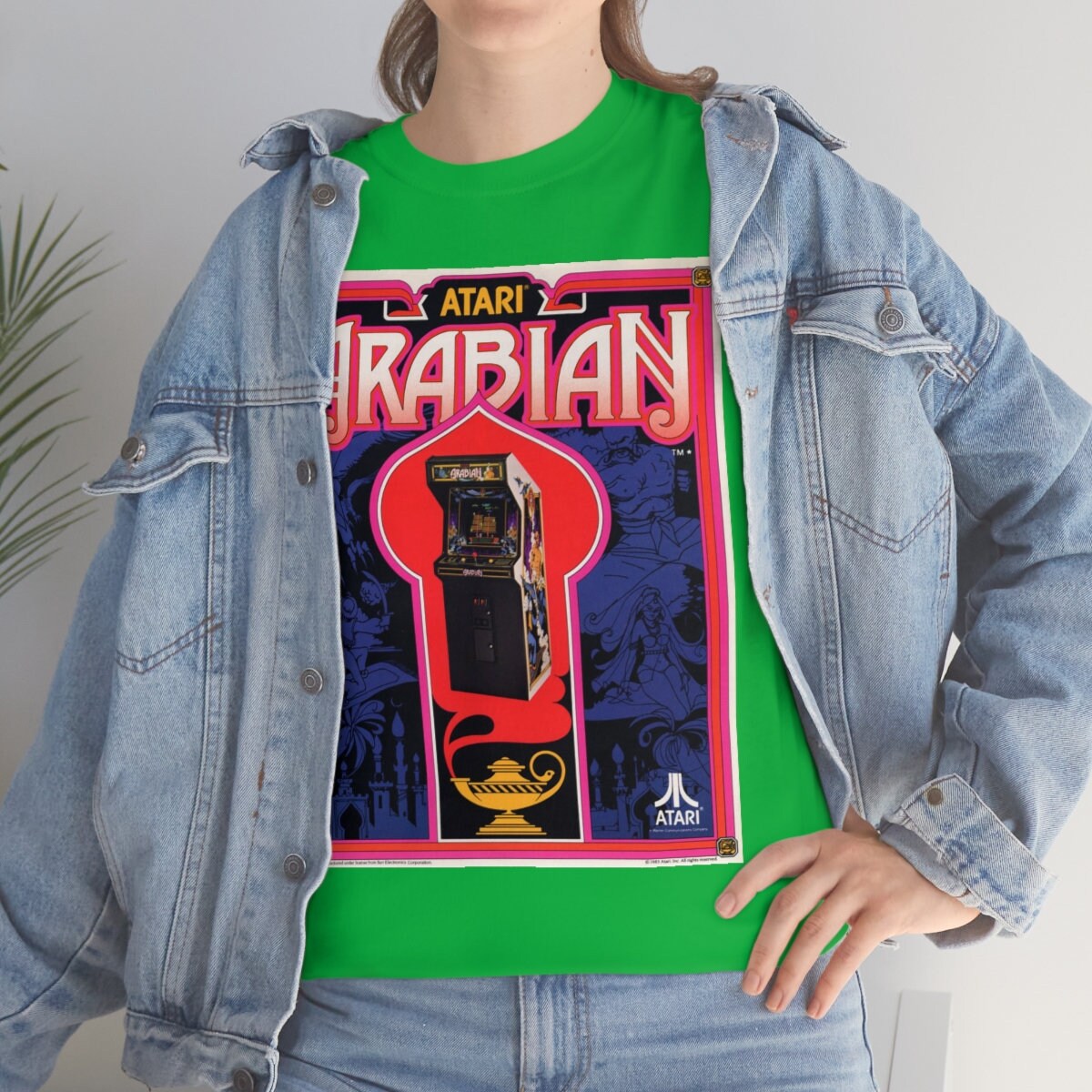 Arabian Atari Arcade Nes Game Screen Poster Box T Shirt - Etsy