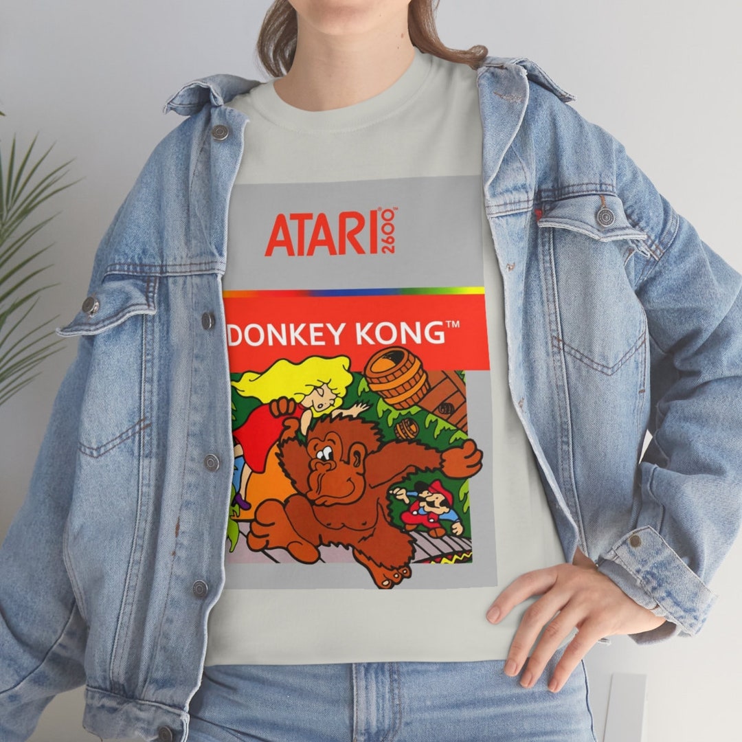 Donkey Kong ATARI 2600 Arcade Nes Game Screen Poster Box T - Etsy