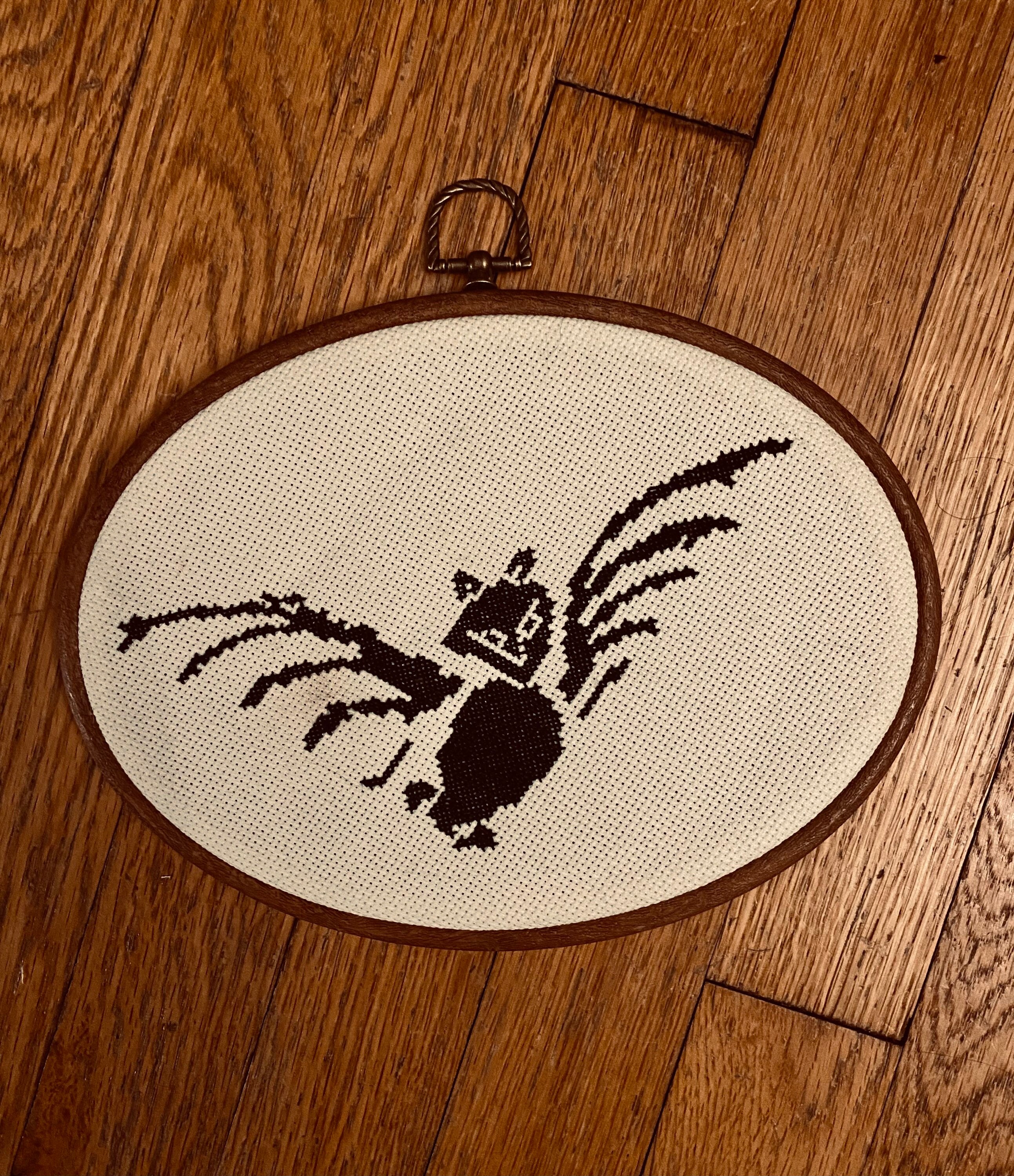 Memento Mori Gravestone Bat Cross Stitch Pattern - Etsy
