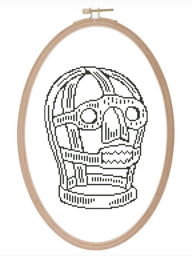 Scolds Bridle Medieval Torture Device Witch Trials Cross Stitch Pattern ...