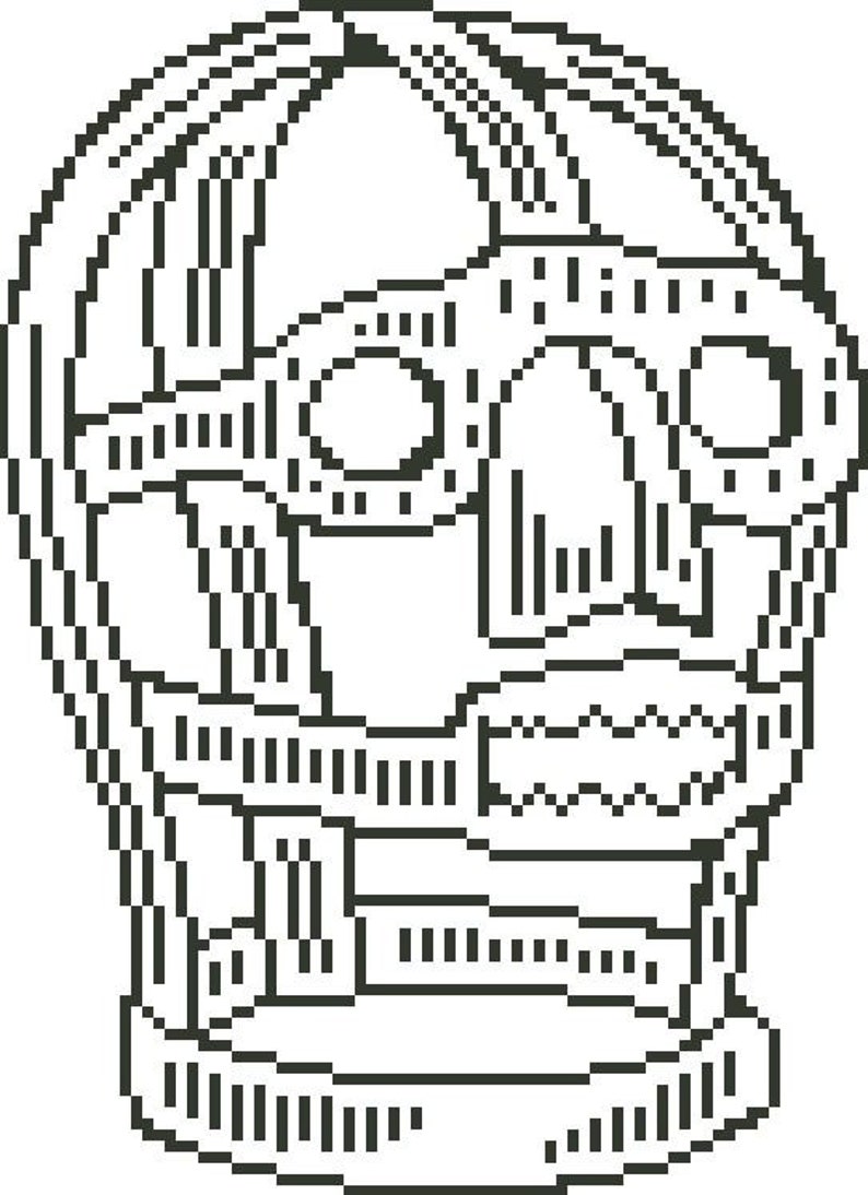 Scolds Bridle Medieval Torture Device Witch Trials Cross Stitch Pattern ...