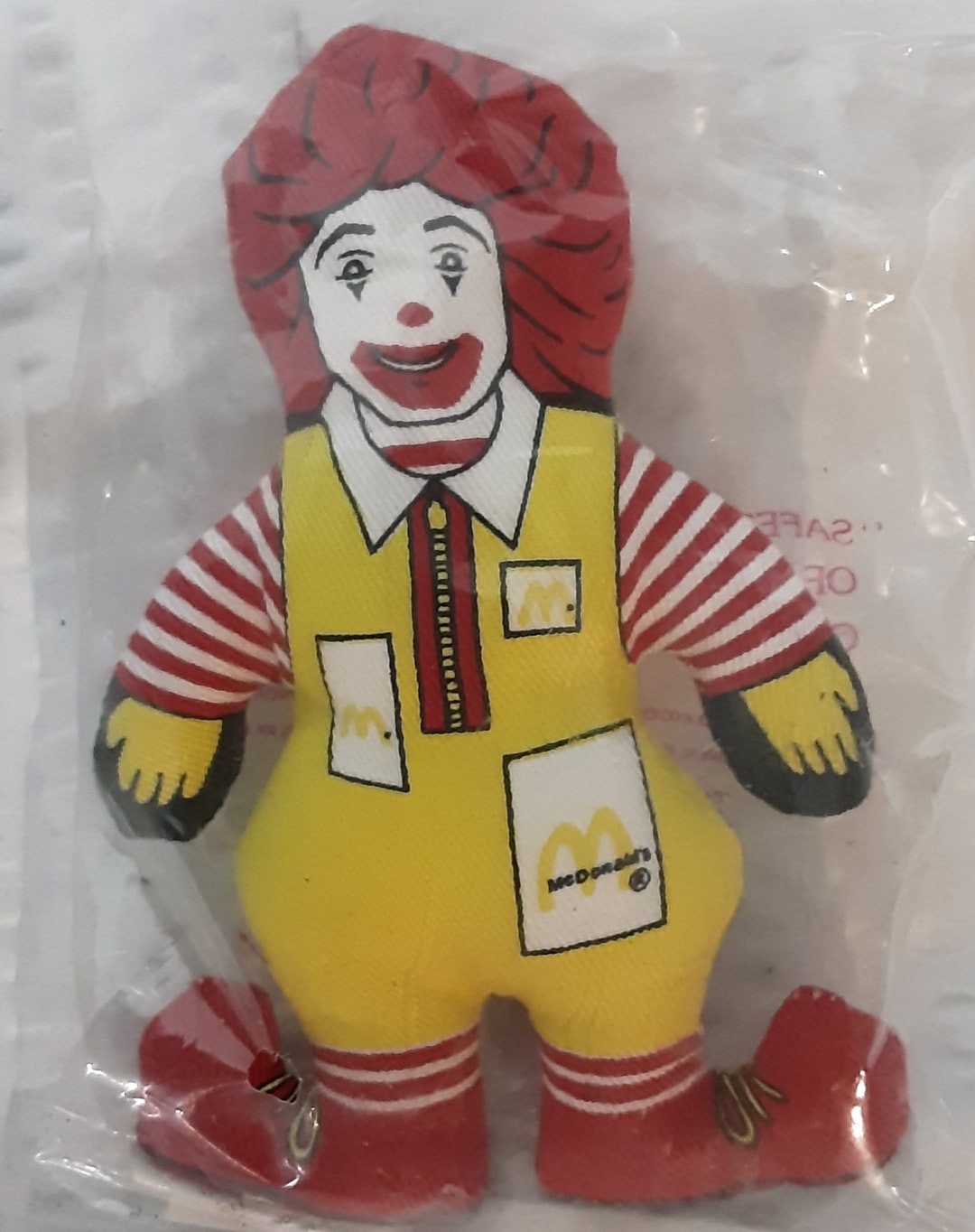Ronald Mcdonald Plush Doll - Etsy