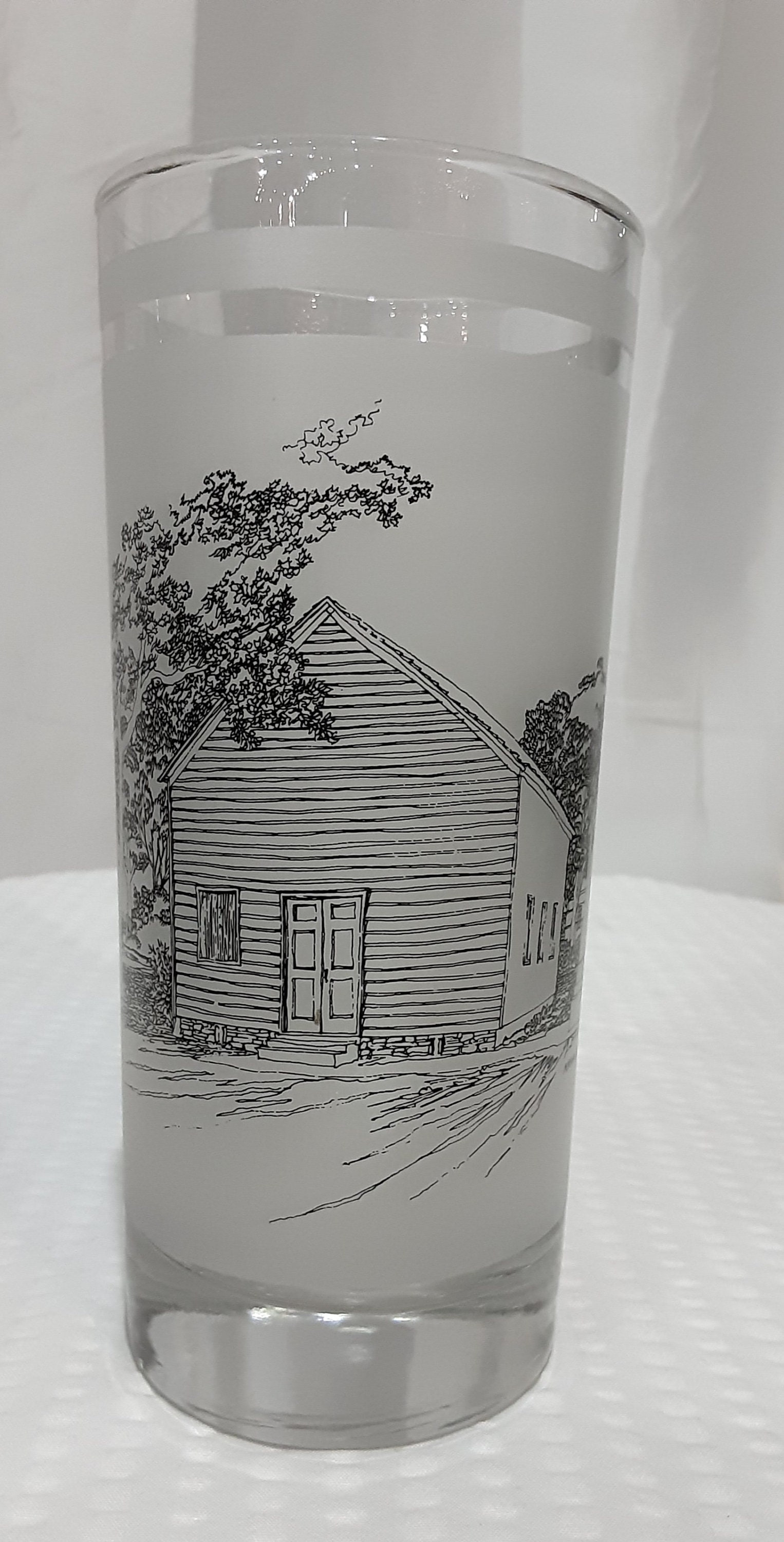 Set of 5 Commemorative 150th Anniversary of Texas Frosted Glasses - Etsy