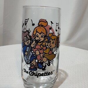 1985 the Chipettes Collector Glass - Etsy