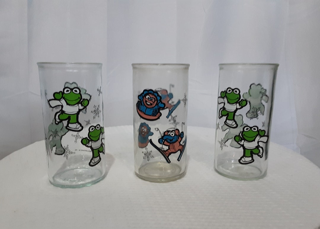 Vintage Set of 3 Muppet Babies 1989 Kraft Jelly Jar Glasses - Etsy