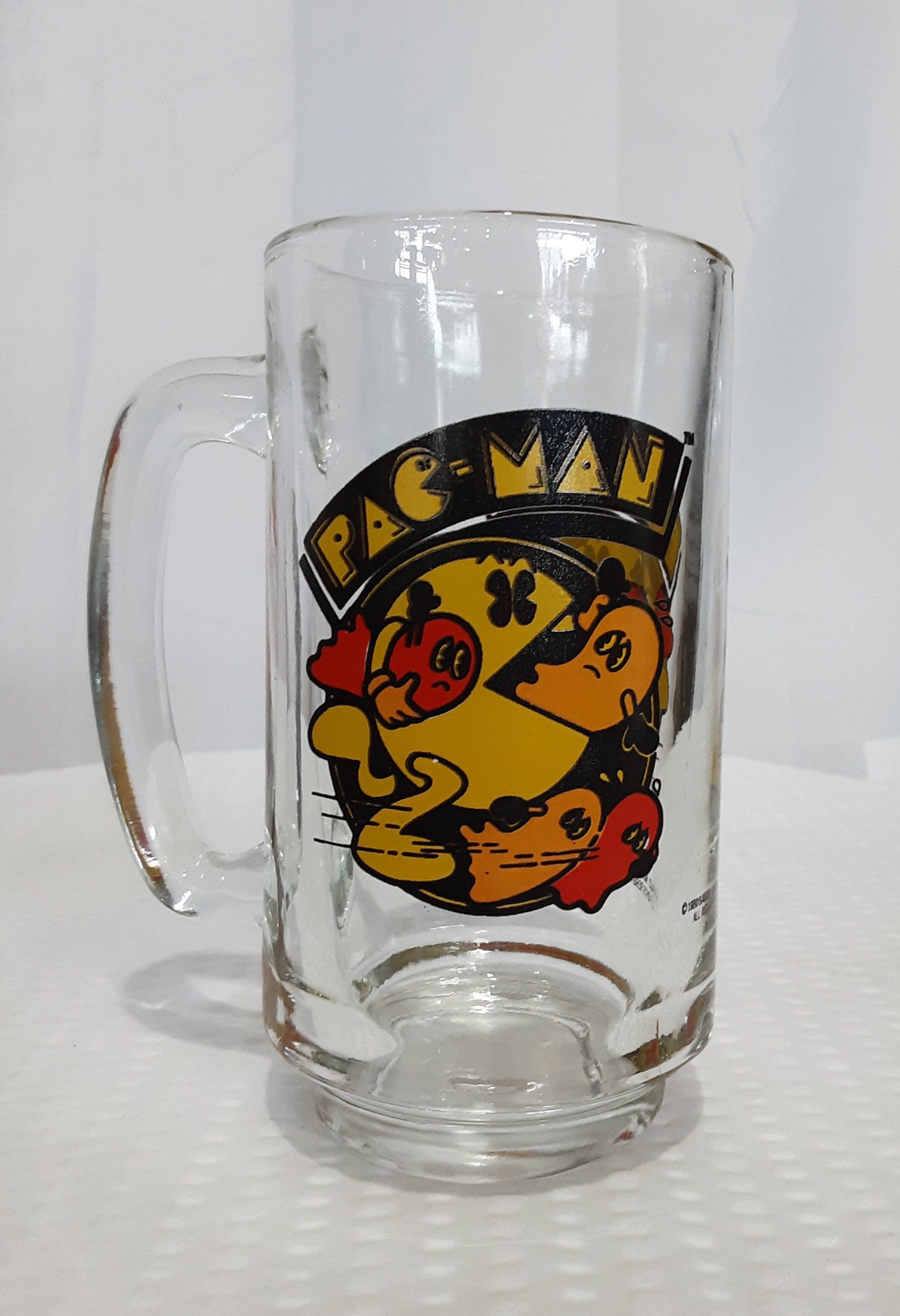 1980 PAC-MAN Collectible Glass/ Beer Stein - Etsy
