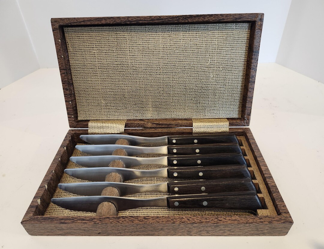 MCM Vintage West Bend Knives in Original Box - Etsy