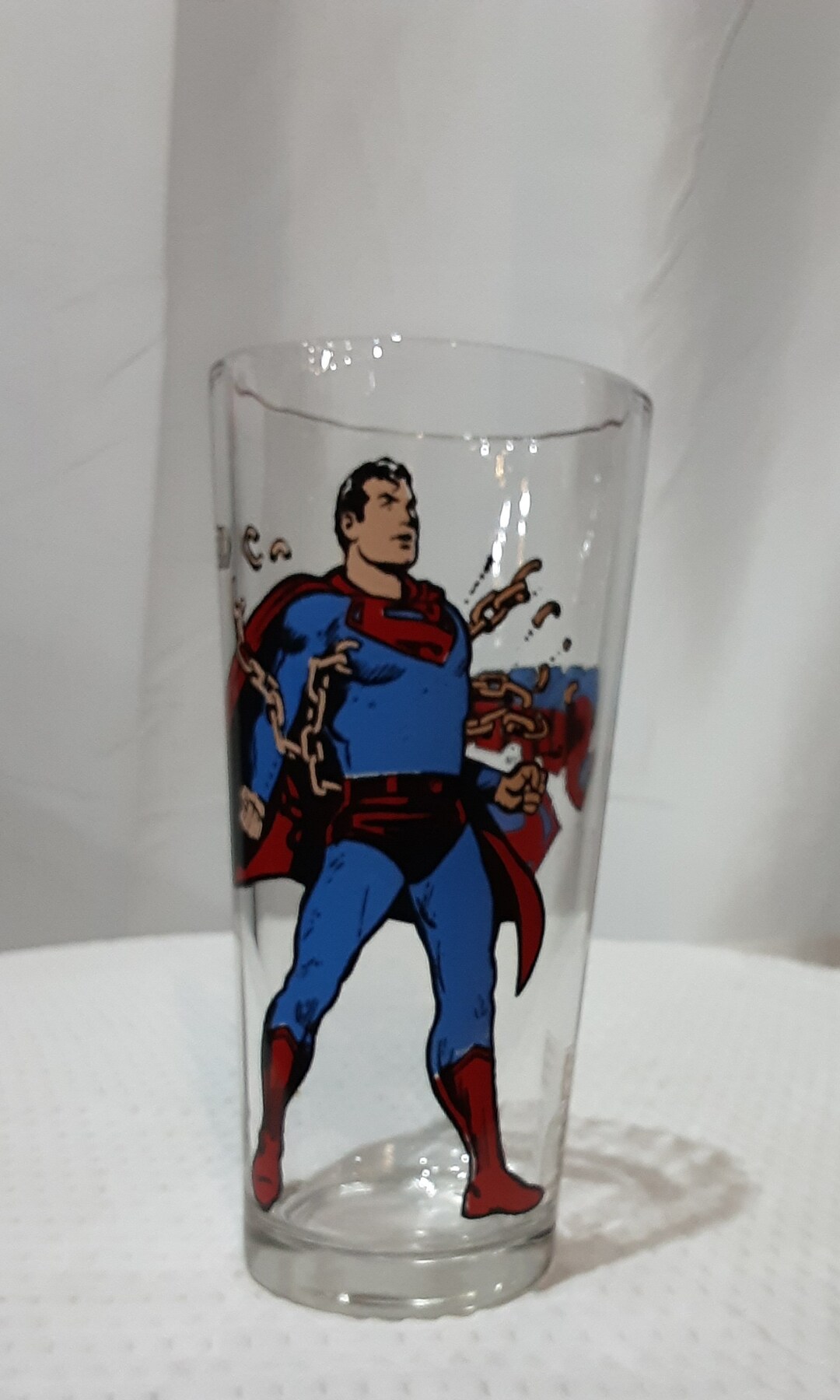 Superman 1975 Pepsi Collector Series Collectible Glass - Etsy