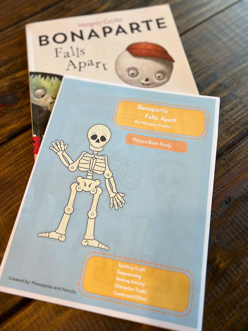 Bonaparte Falls Apart Picture Book Study - Etsy