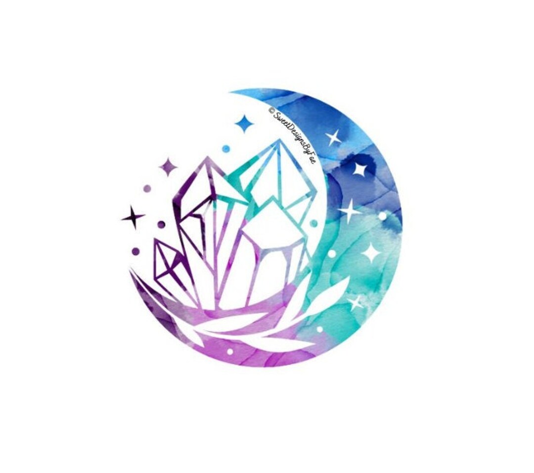 Crystal Moon - Etsy