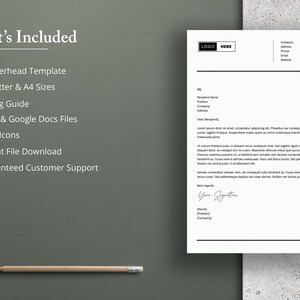 Letterhead Template, Business Letterhead, Letterhead Design, Letterhead ...