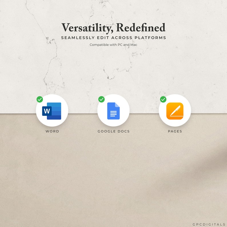ATS Friendly Resume Template for Word Google Docs Pages - Etsy