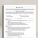 ATS Friendly Resume Template Traditional Resume Template CV Template ...