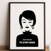 Black and White Motivational Poster | Digital Download Art | Modern ...