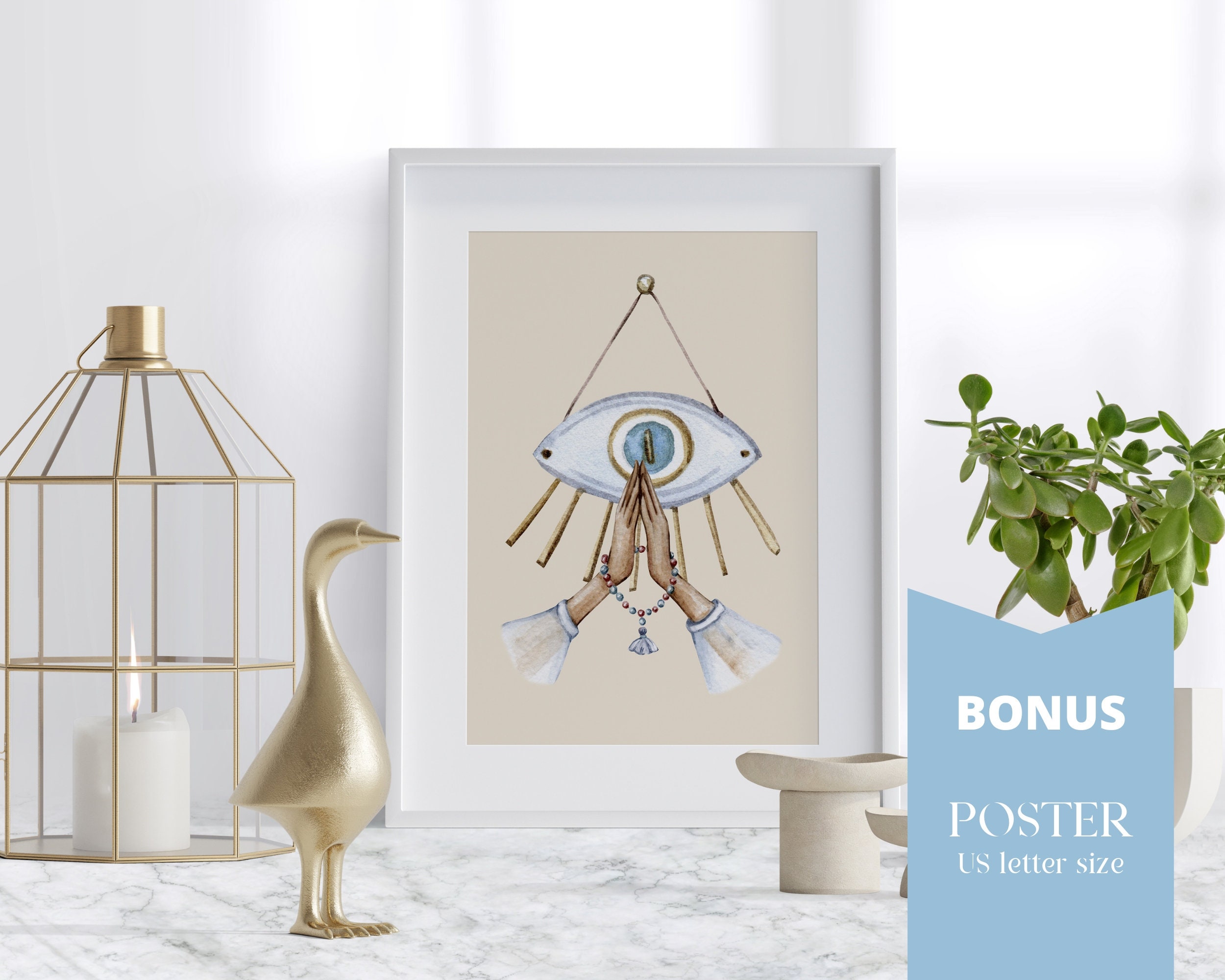 Printable Boho Affirmation Cards Positive Inspiration Cards - Etsy