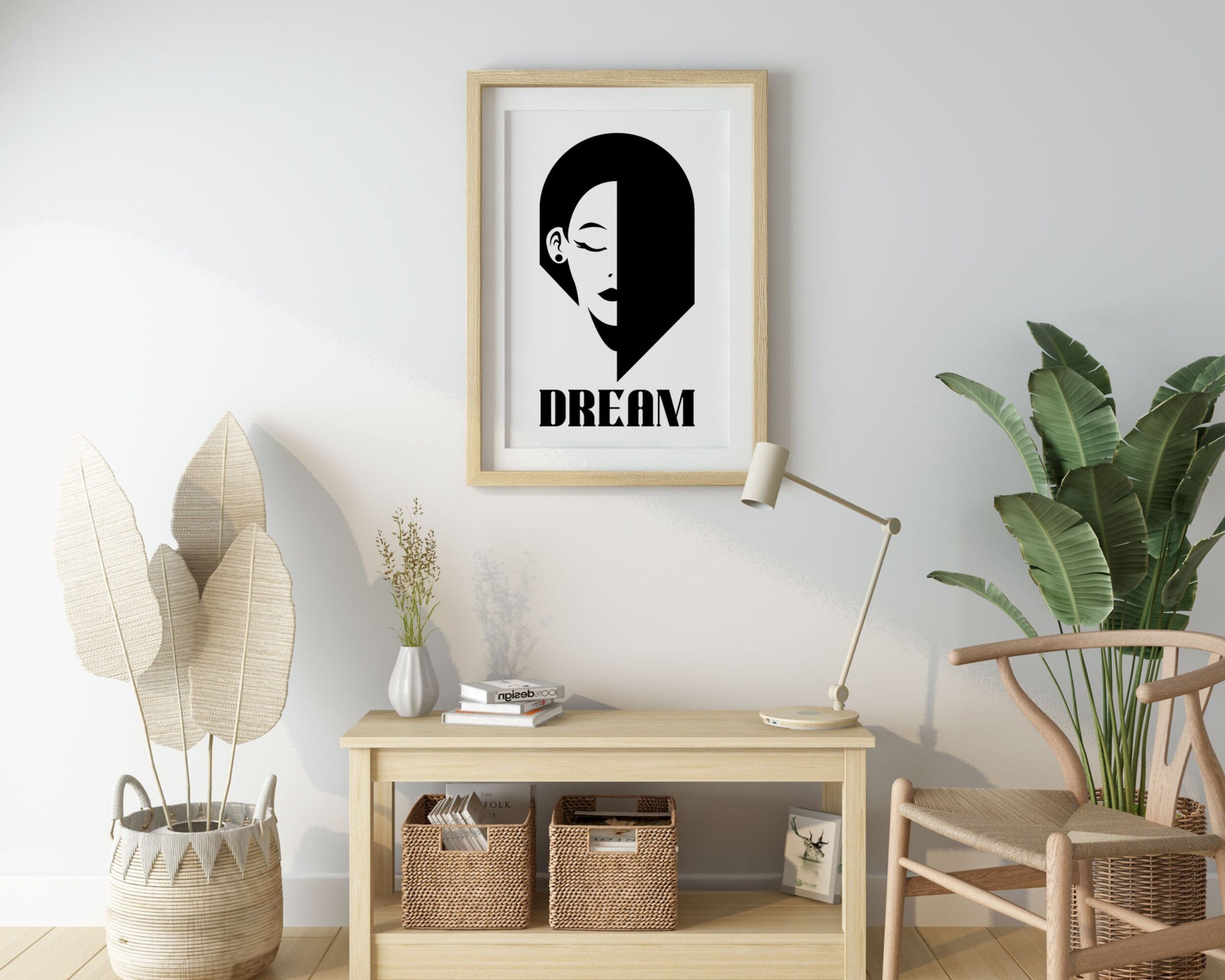 Black and White Motivational Poster | Digital Download Art | Modern ...