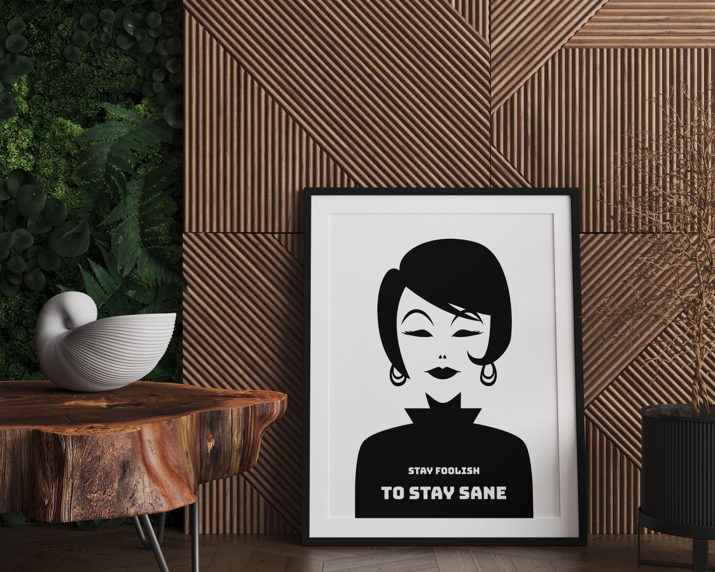 Black and White Motivational Poster | Digital Download Art | Modern ...