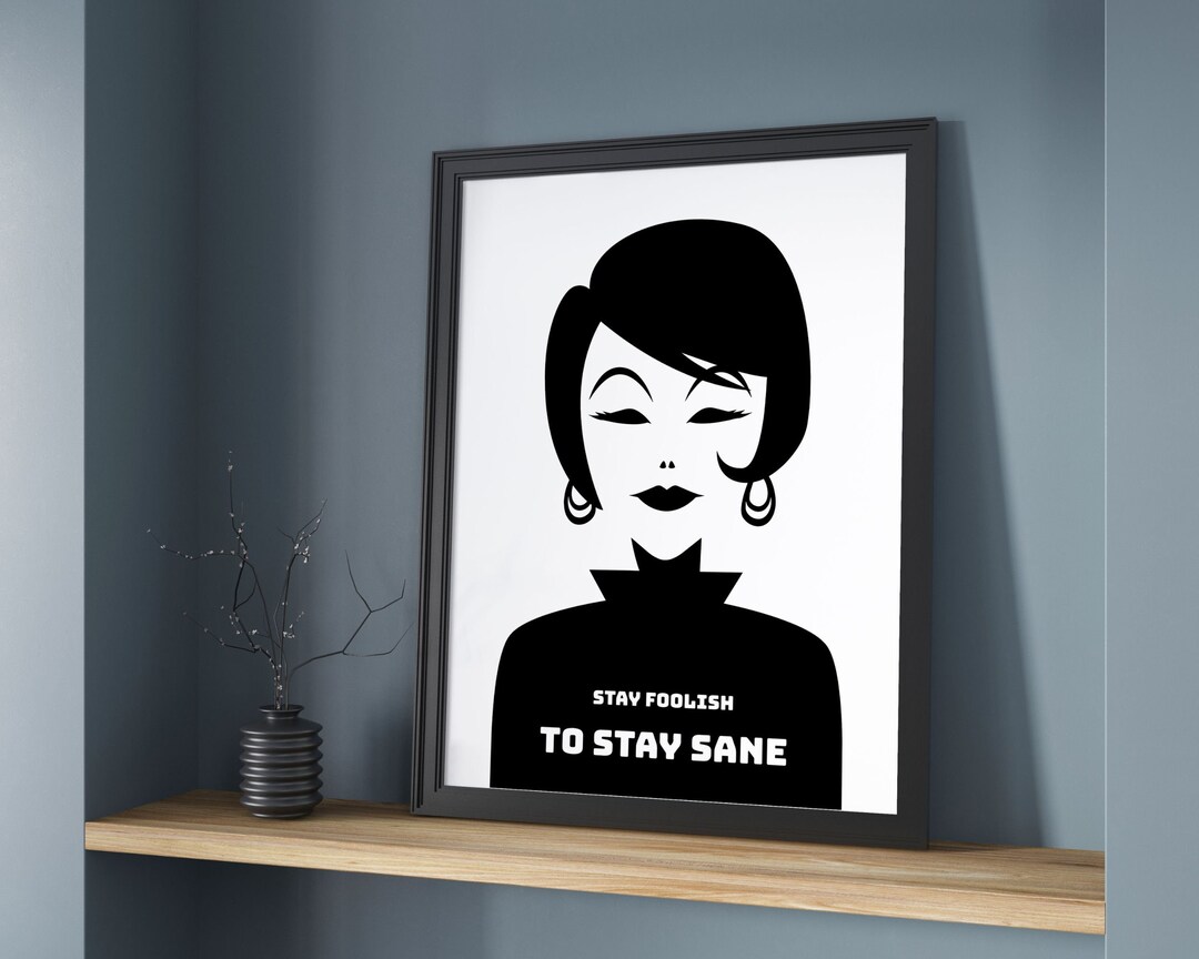 Black and White Motivational Poster | Digital Download Art | Modern ...