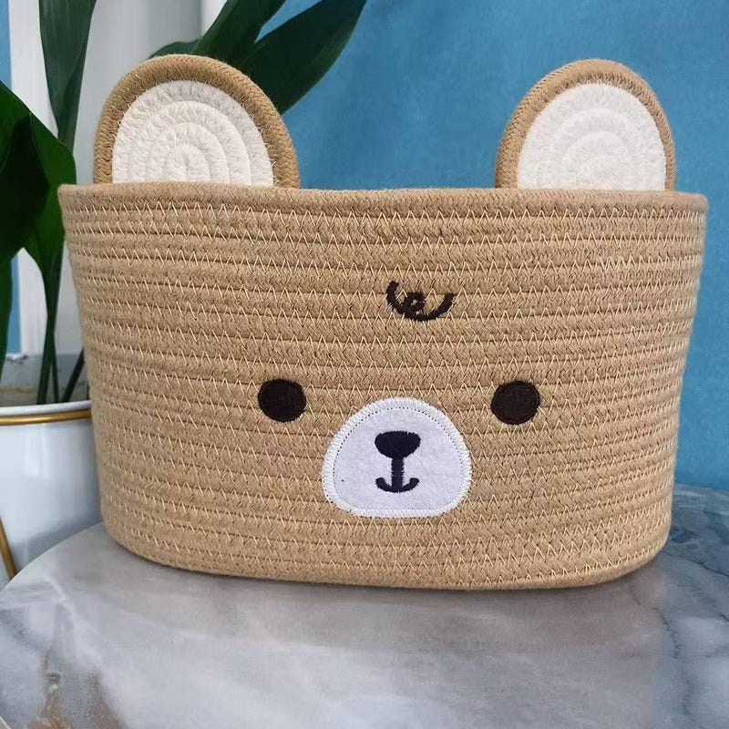 Bear Basket - Etsy